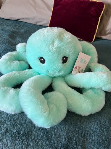 Hug Me Plush Sea Animals OCTOPUS color is Teal light green/blue NWT ...
