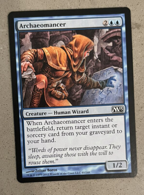 MTG Magic the Gathering Archaeomancer (41/260) Magic 2013 | eBay