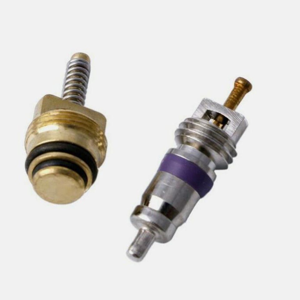 134Pcs R134a A/C Car Air Conditioner Schrader Valve Core Assortment ...