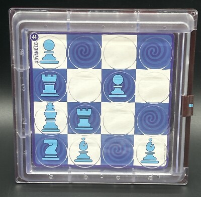 Thinkfun Solitaire Chess Board Game Logic Puzzle Solo Player 2010 | eBay