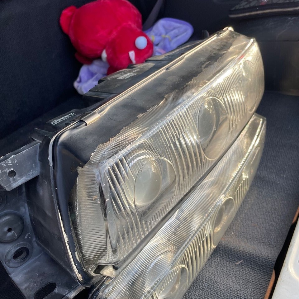 Nissan Genuine SILVIA S13 Triple Projector Headlight Lights Lamps Set ...