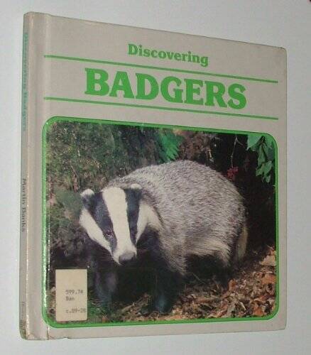 Discovering Badgers (Discovering Nature) - Library Binding - GOOD ...