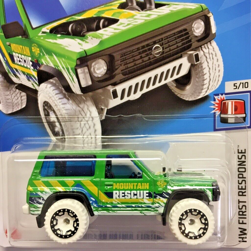 NEW Hot Wheels Nissan Patrol Custom Green GQ Y60 SWB 2024 No 34 HTC89 ...