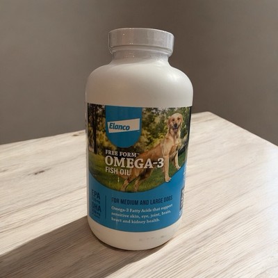 Snip Tips Omega 3 Fish Oil Liquid Supplement for Medium/Large Dogs 250 ...