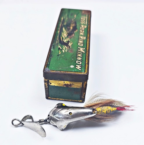 Al Foss No 14 Dixie Wiggler Lure In Green Tin Box c 1928 | eBay