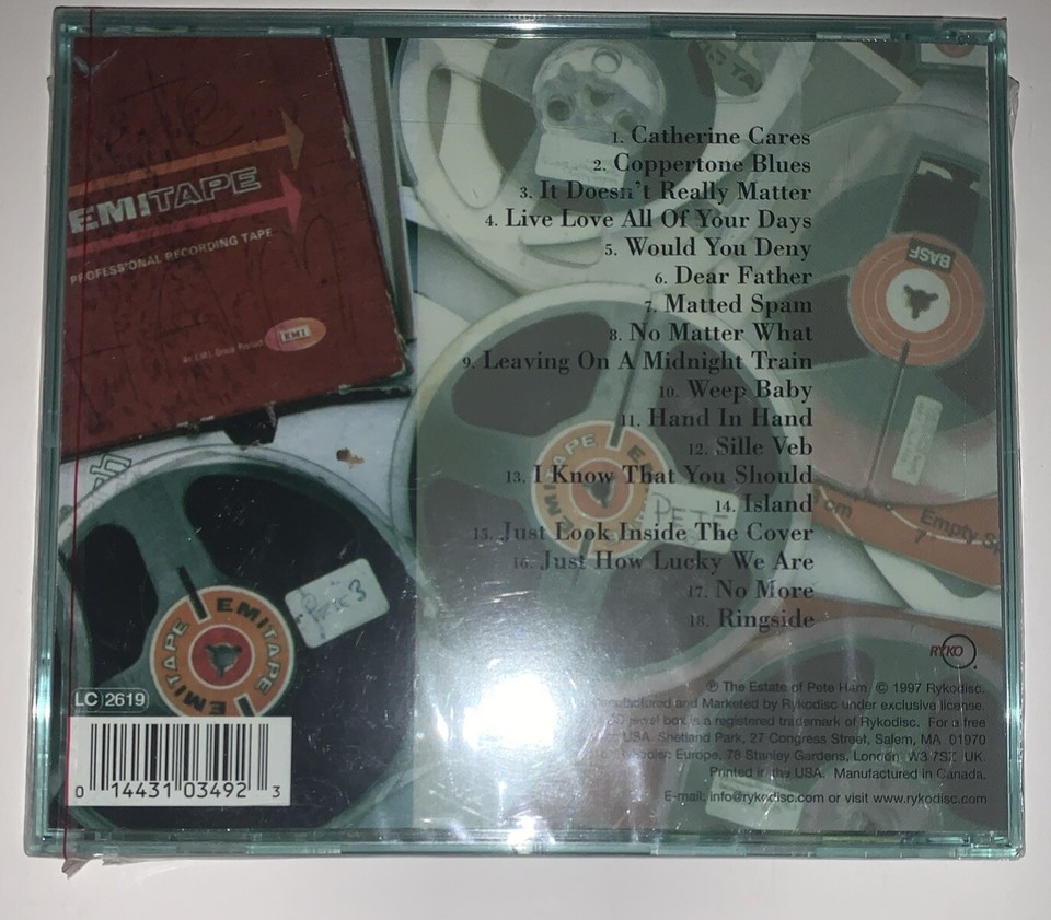 7 Park Avenue by Pete Ham (CD, Mar-1997, Rykodisc) Badfinger RARE OOP ...