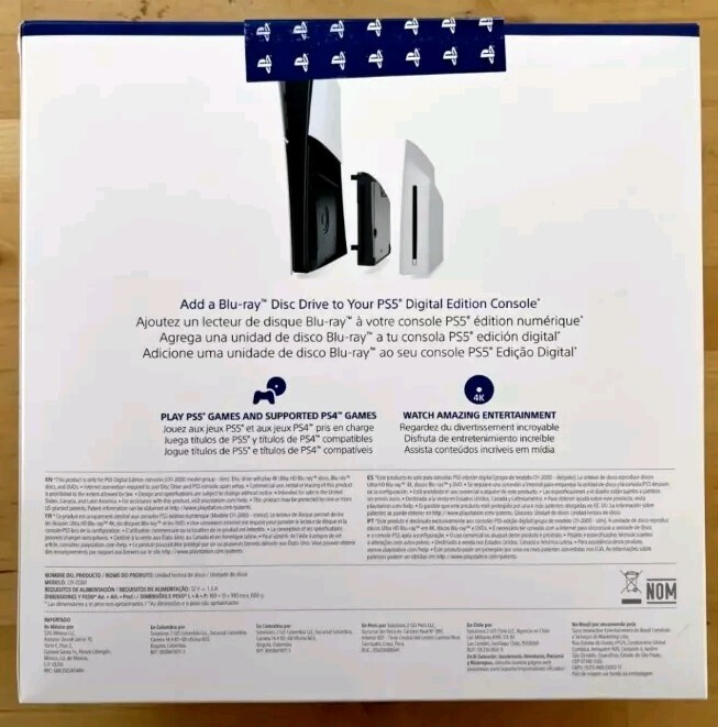 Sony Disc Drive for Playstation 5, PS5 Slim / Pro NEW SEALED IN HAND ...