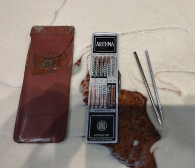 Vintage Arithma Addiator - Adding Machine Calculator with Stylus ...