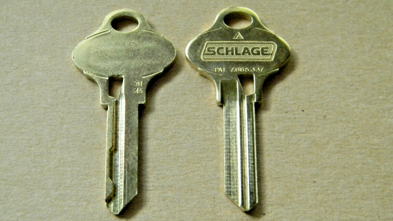 2 Schlage Everest 29 Key Blanks S145 Originals | eBay