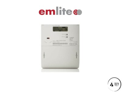 Emlite EMP1.av 3 Phase Direct Connected Meter White Optional Pulsed ...