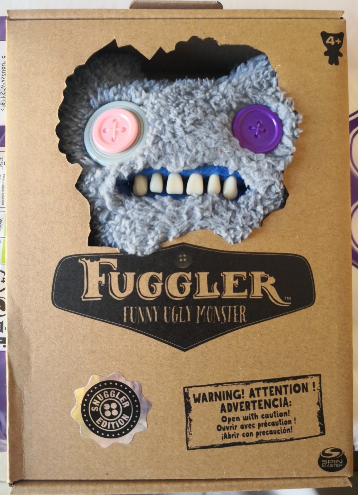 Fuggler Snuggler Indecisive Monster 22cm Funny Ugly Monster Figure Soft ...