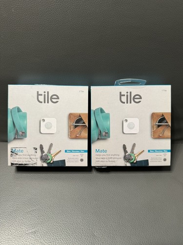 2 Lot Tile Mate Bluetooth Trackers Model T5001 New Sealed 819039020596 ...