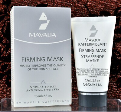 Mavalia Mavala Switzerland Firming Mask Normal to Dry Improve Skin ...