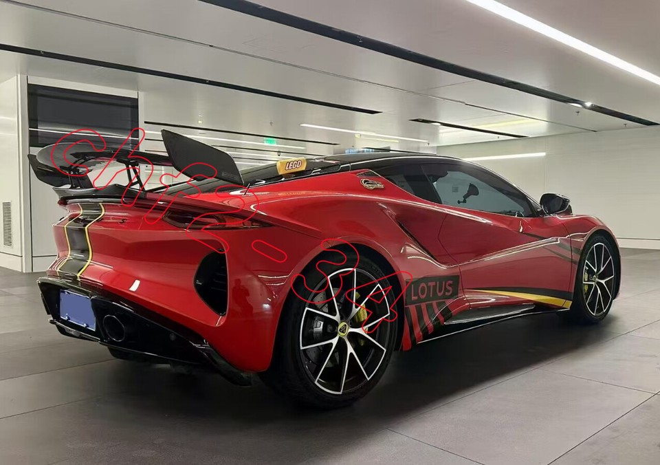 For Lotus Emira 2023-2025 Dry Carbon Fiber MT style Rear Trunk Spoiler ...
