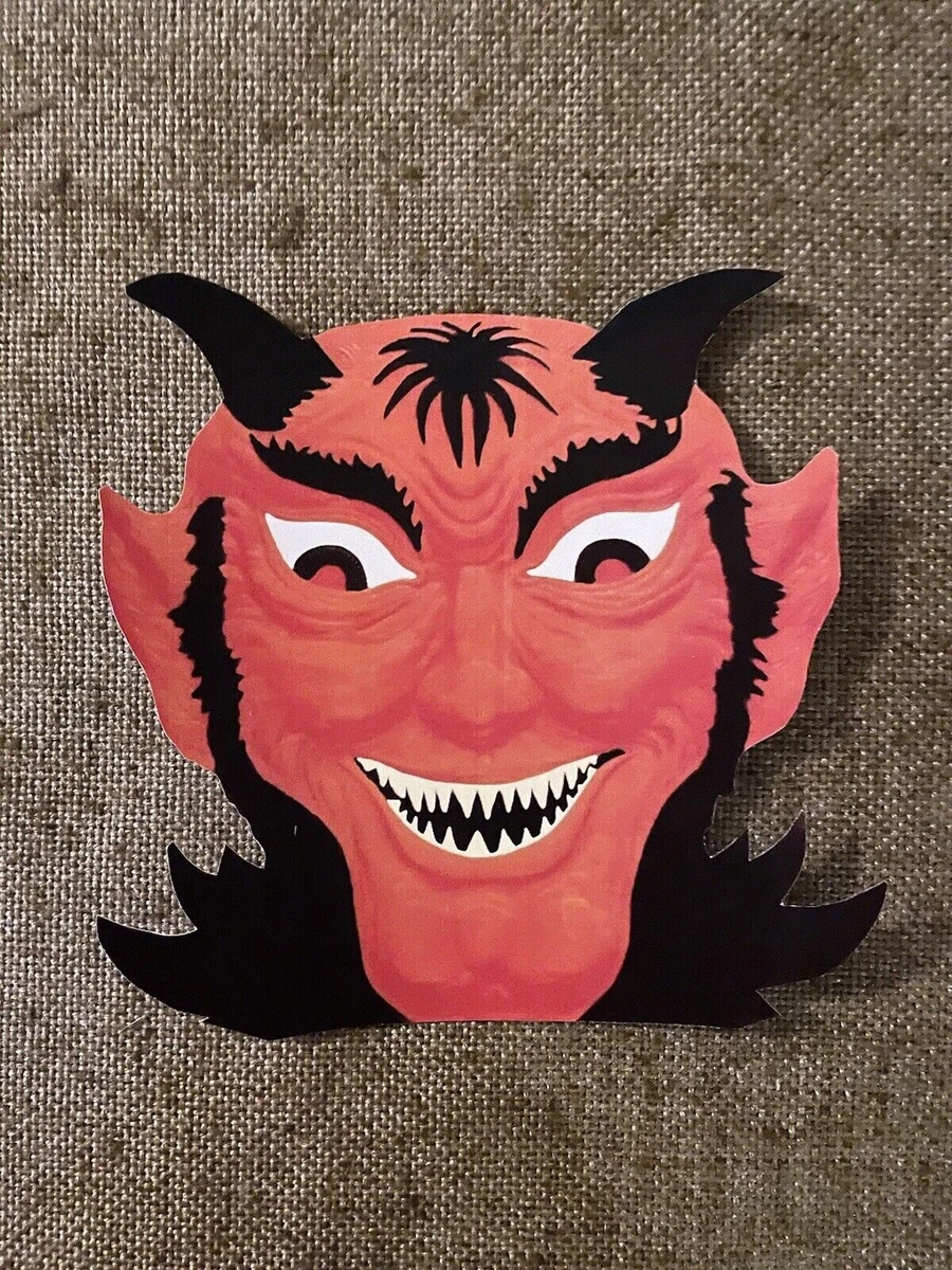 Vintage Devil Face