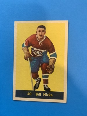60/61 Parkhurst #40 Bill Hicke Montreal Canadiens NM | eBay
