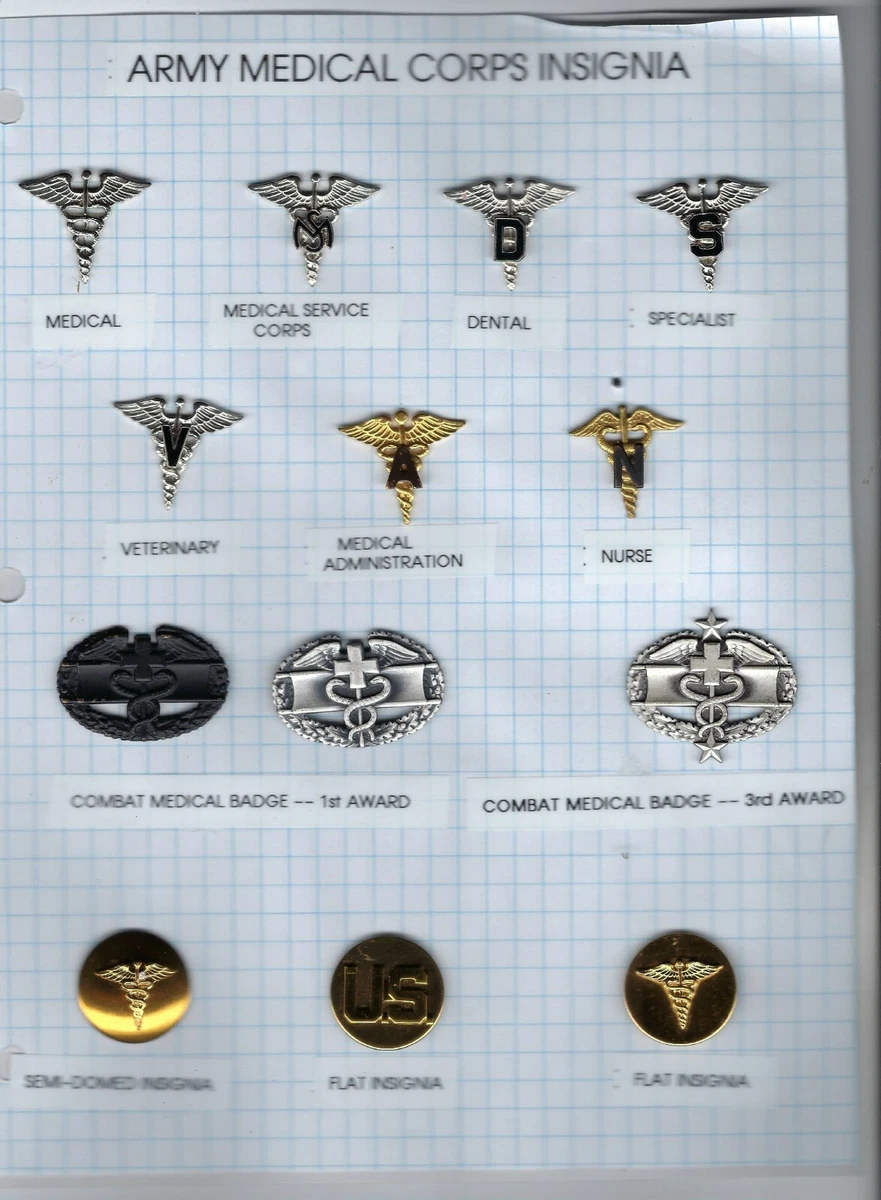 Army Med Service Insignia