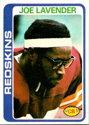 Joe Lavender - 1978 Topps Football #256 - Washington Redskins | eBay