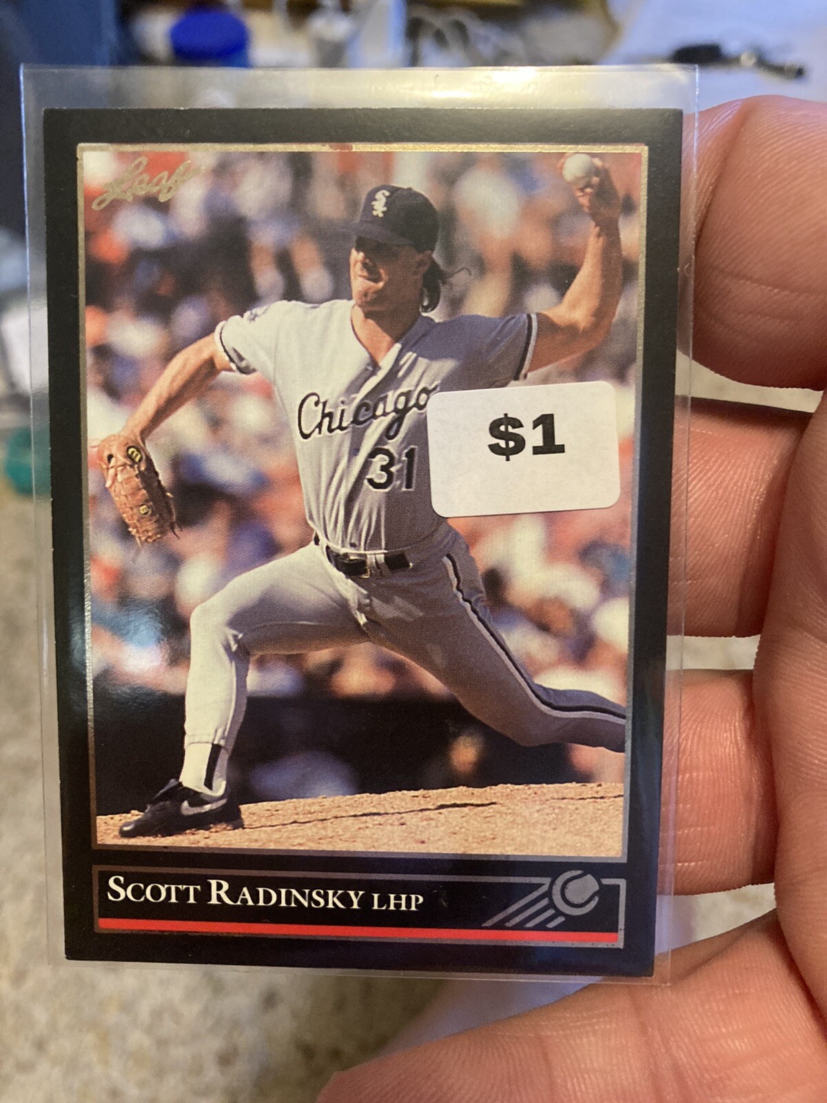 1992 Leaf Black Gold #281 Scott Radinsky White Sox | eBay