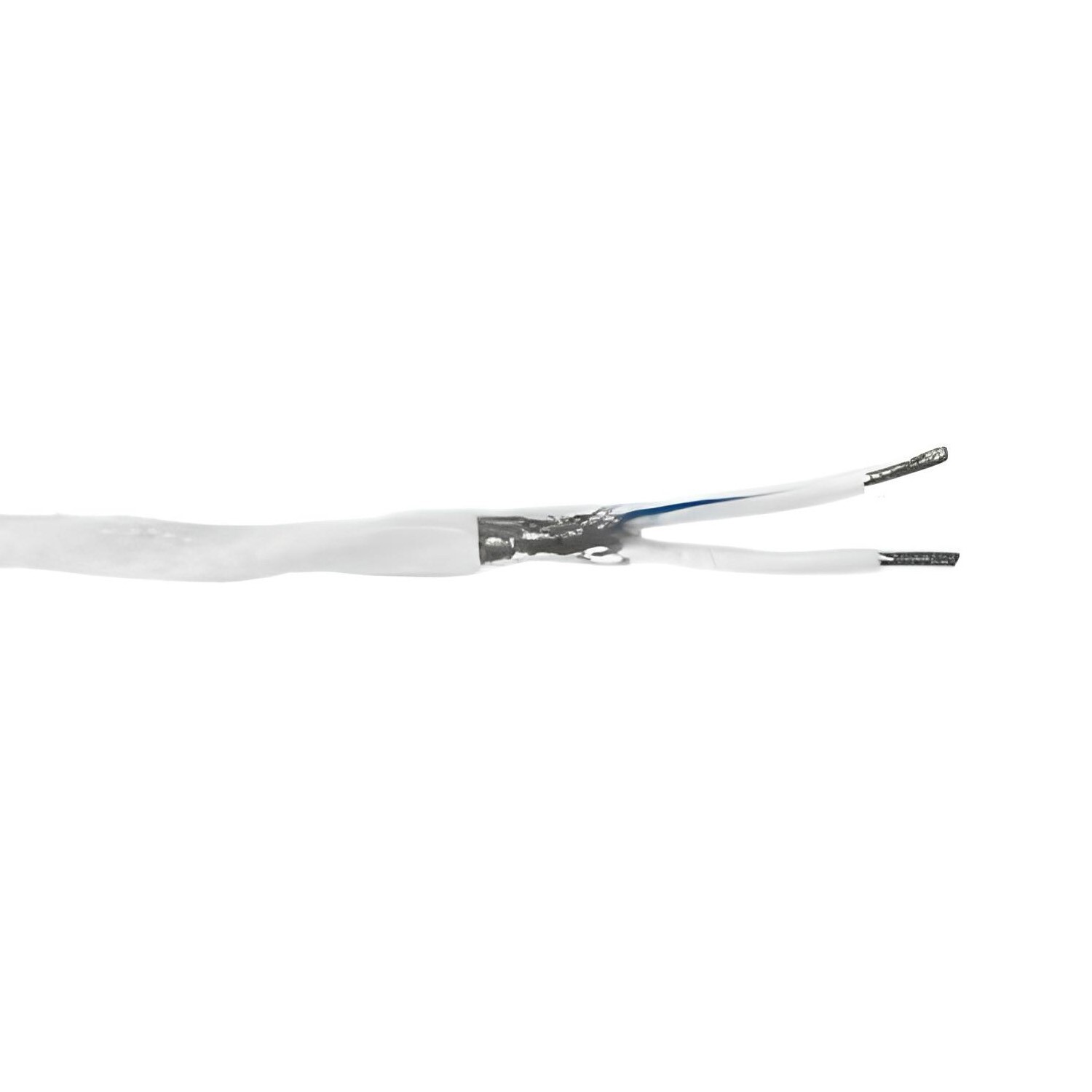 100' M27500-20TG2T14 20 AWG 2 Conductor Shielded Mil-Spec Cable 150°C ...