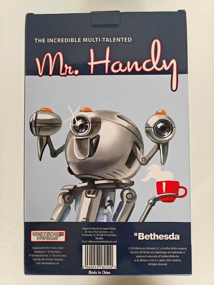 Fallout Mr Mister Handy Deluxe Articulated Figure Merchandise ...