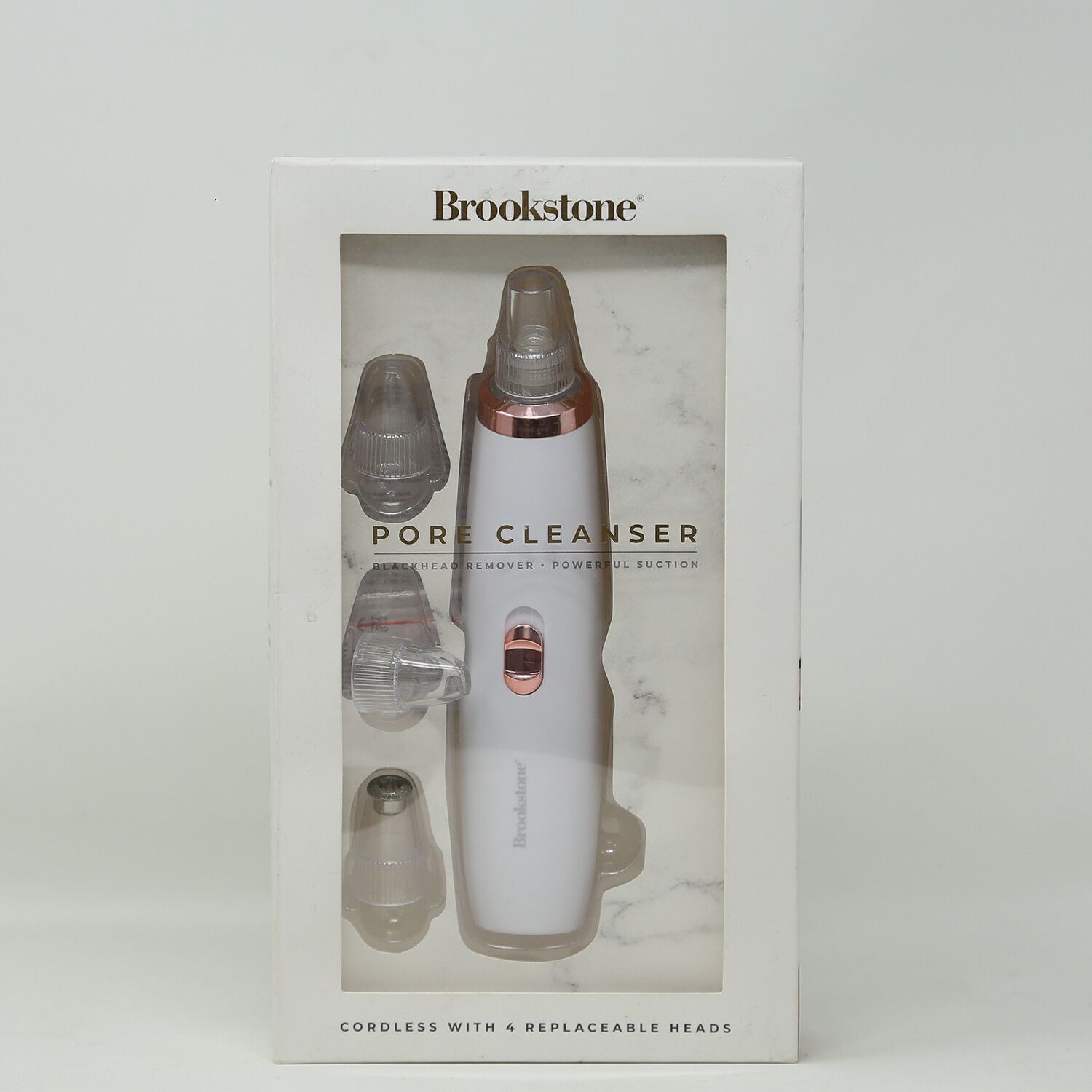 Brookstone pore cleanser, Blackhead Remover, Powerful Suction - New in ...
