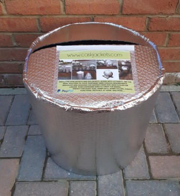1 INSULATED 30lt KEG COVER & 1 ICE BLANKET cask beer cooler pub home ...