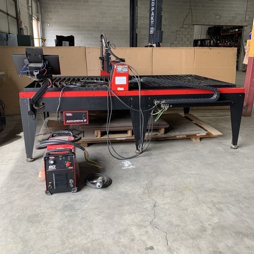 Torchmate 4800 Plasma Table Flex Cut 80 Cutter Cutting Torch 4x8 Torch ...