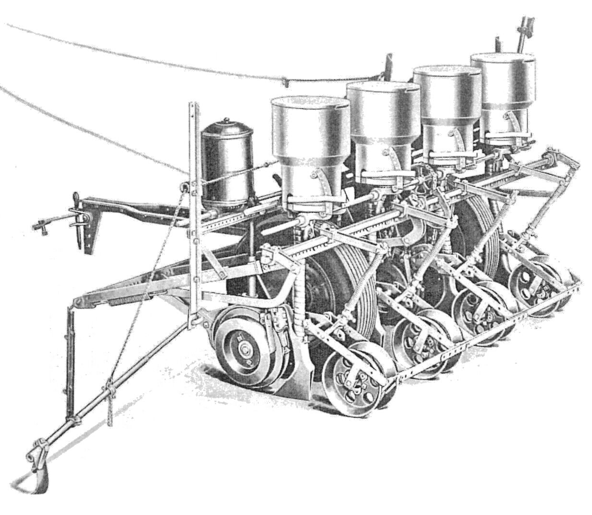 1 Row Corn Planter Diagram Sweet Farm Equipment New & Used Farming