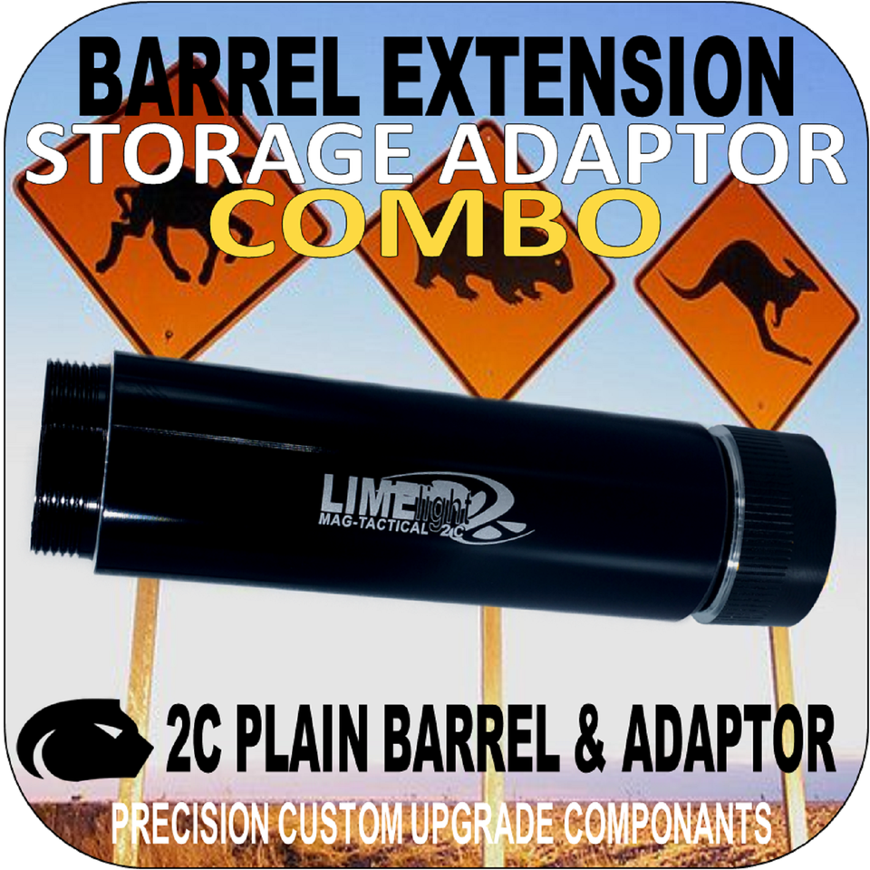 MAGLITE UPGRADE CONVERSION C/D BARREL EXTENSION BODY TUBE 2-6 CELL ...