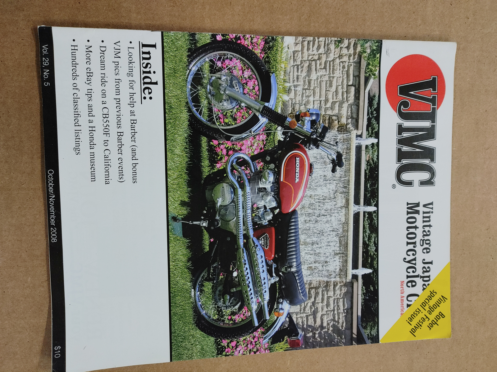 Vjmc Vintage Japanese Motorcycle Club magazine Vol 29 No 5 M447 | eBay