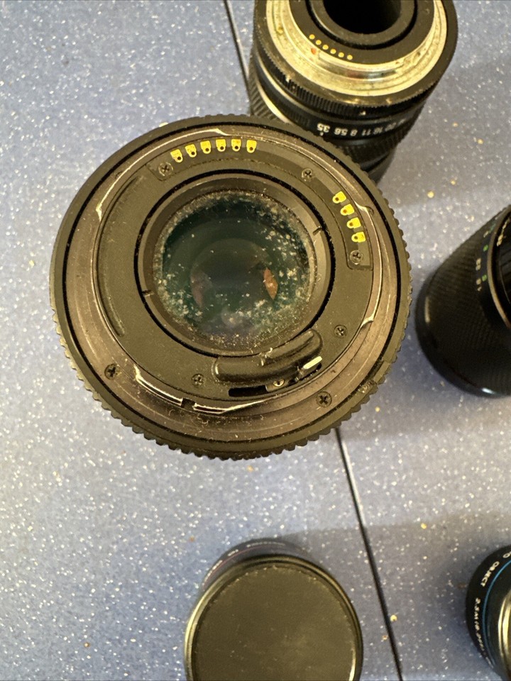 vintage camera lens lot See Photos LOT OF 5 Untested | eBay