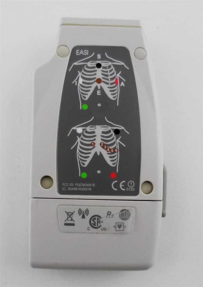 Philips M2601B Telemetry Transmitter (White) for Parts or Repair | eBay