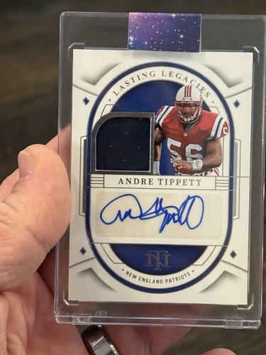 🔥🔥ANDRE TIPPETT 2023 NATIONAL TREASURES LASTING LEGACIES PATCH AUTO 64/ ...