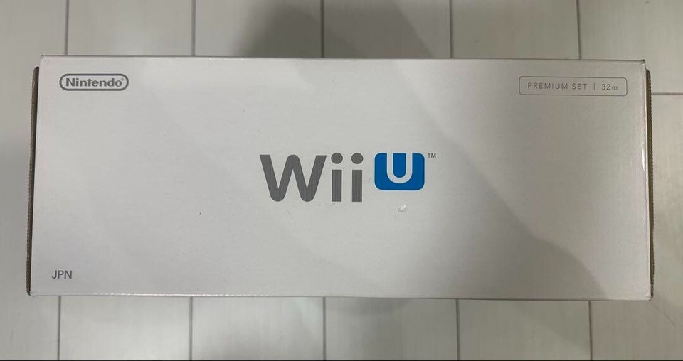 Nintendo Wii U Premium Set White 32GB Japanese Region Code Tested Japan ...
