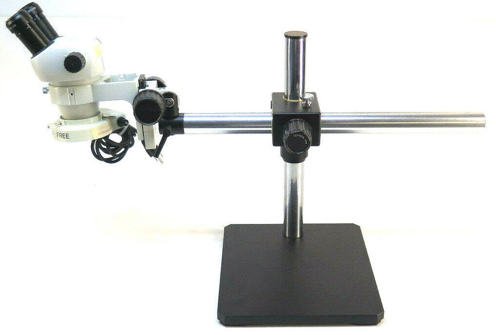 Scienscope ELZ-BD-B2 Microscope w/ Stand + 2x WF 10X/20 Eye Pieces + IL-LED-E1 | eBay
