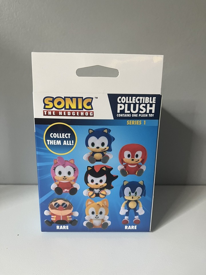 New 6” Set Of 2 Sonic And Shadow Sonic Plush From Sonic Toy Factory ...