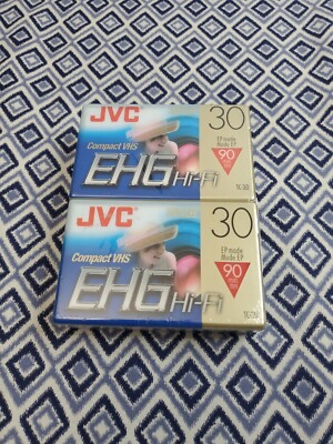 JVC EHGDU 30 Hi-Fi Compact VHS 90 Minute Tapes TC-30 EHG | eBay