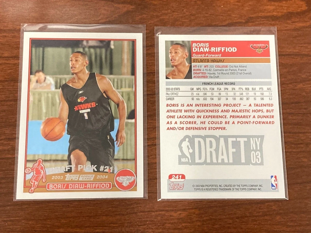 Boris Diaw Rookie Year