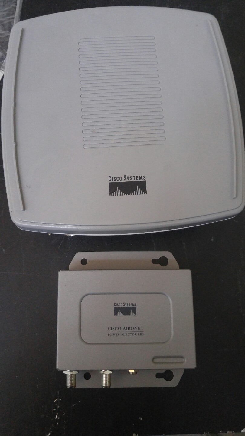 CISCO AIRONET AIR-BR1310G-A-K9-R ACCESS POINT with LR2 INJECTOR qty | eBay