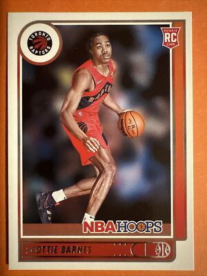 2021-22 Hoops Scottie Barnes #227 Rookie Toronto Raptors | eBay