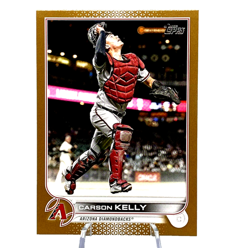 2022 Series 1 Gold #177 Carson Kelly /2022 Arizona Diamondbacks ...