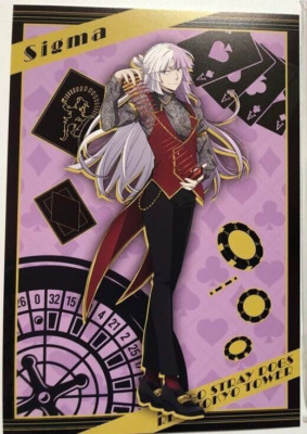 Bungo Stray Dogs x Tokyo Tower Post Card Sigma BSD Anime JP | eBay