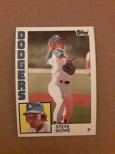 1984 Topps Steve Howe baseball card #425. Los Angeles Dodgers. | eBay