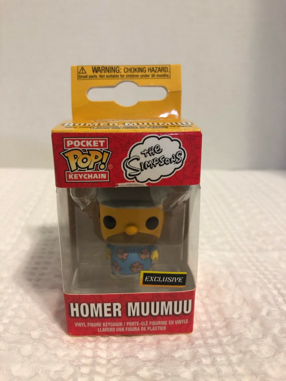 FUNKO POCKET POP KEYCHAIN THE SIMPSONS HOMER MUUMUU VINYL FIGURE HT ...