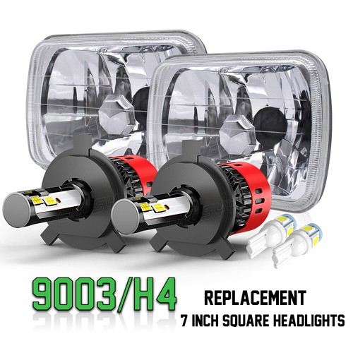 DOT Approved 5x7" 7x6 led Headlights HIGH-LOW Beam For Kenworth T300 ...