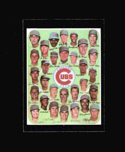 1971 Topps #502 CHICAGO CUBS Team Card NMMT | eBay