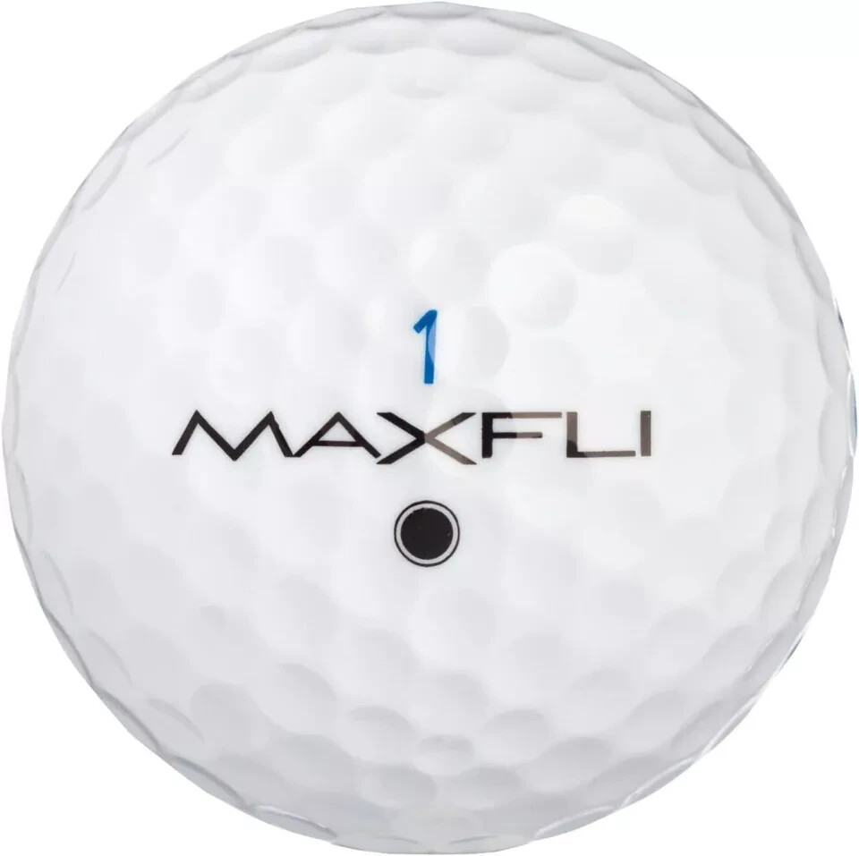 Maxfli SoftFli Gloss Golf Balls 35 Compression Matte White Finish - 12 ...