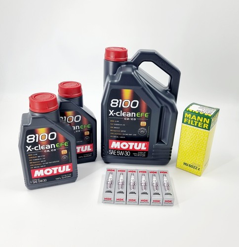 M140I B58 ENGINE OIL SERVICE KIT FILTER SPARK PLUGS MOTUL 5w30 340I ...