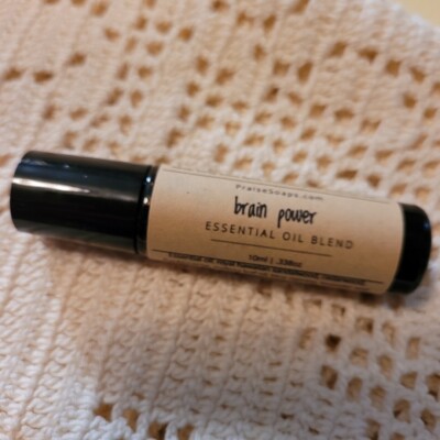 BRAIN POWER ESSENTIAL OIL ROLLER BOTTLE | eBay